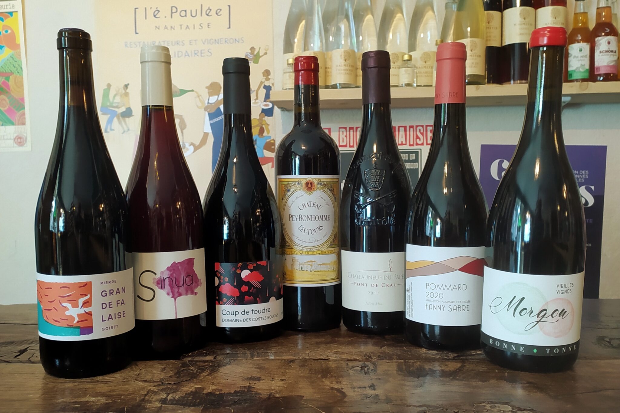 Vins rouges biodynamie, vins naturels proximité Toutes Joies Procé ...